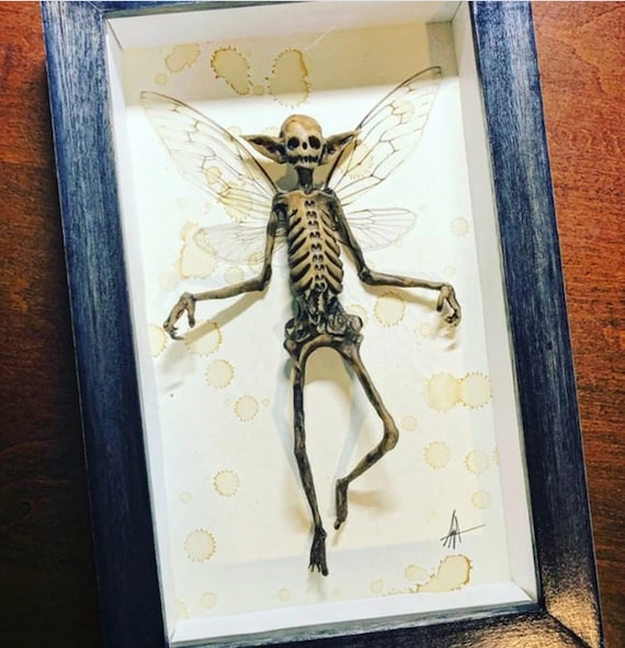 Halloween Fairy Skeleton Dollhouse Fairy Garden Halloween Skeleton