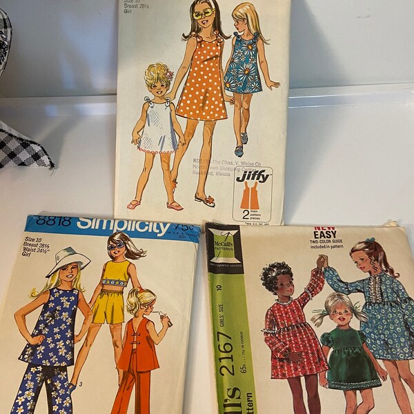 Barbie and Ken Wardrobe to Sew. Simplicity 5807. Used, All Pieces Here ...