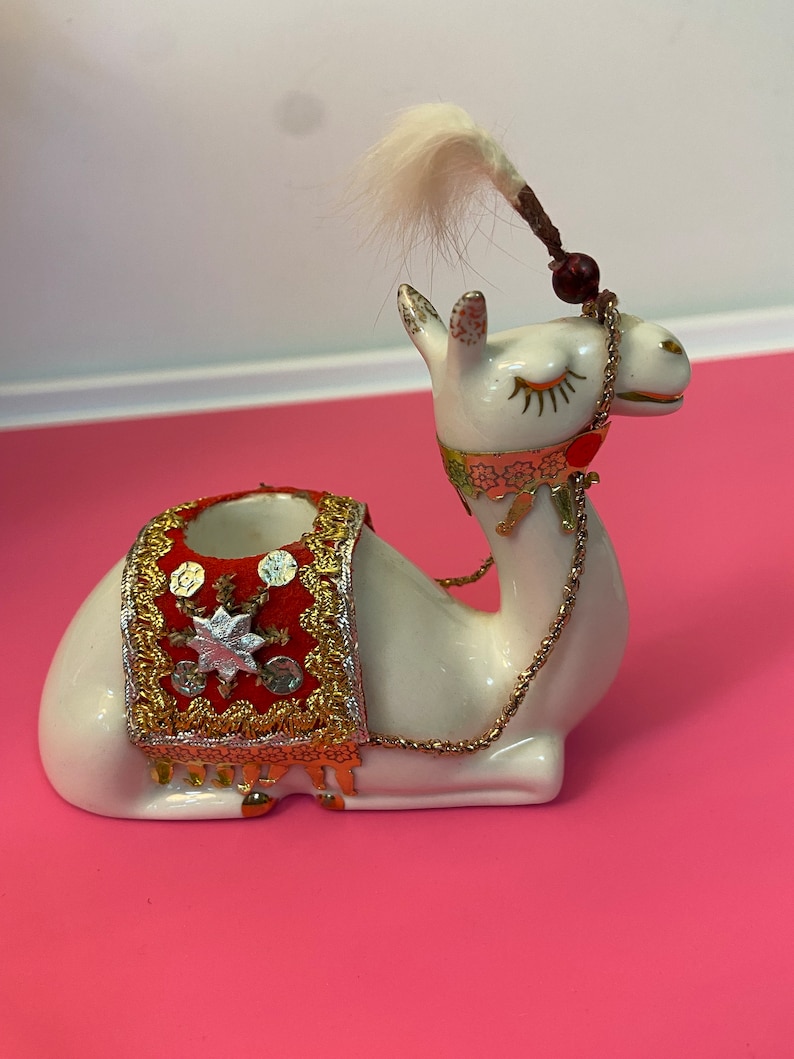 Vintage Holt Howard Christmas Camel Candle Holders - 1960s Set - Etsy