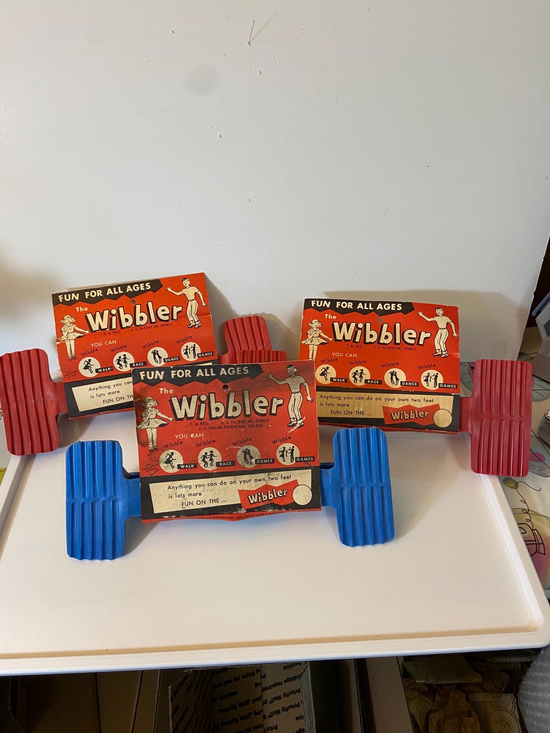 Lot of 3, Childs Toy/game “the Wibbler” Walk, Dance and Play Games ...