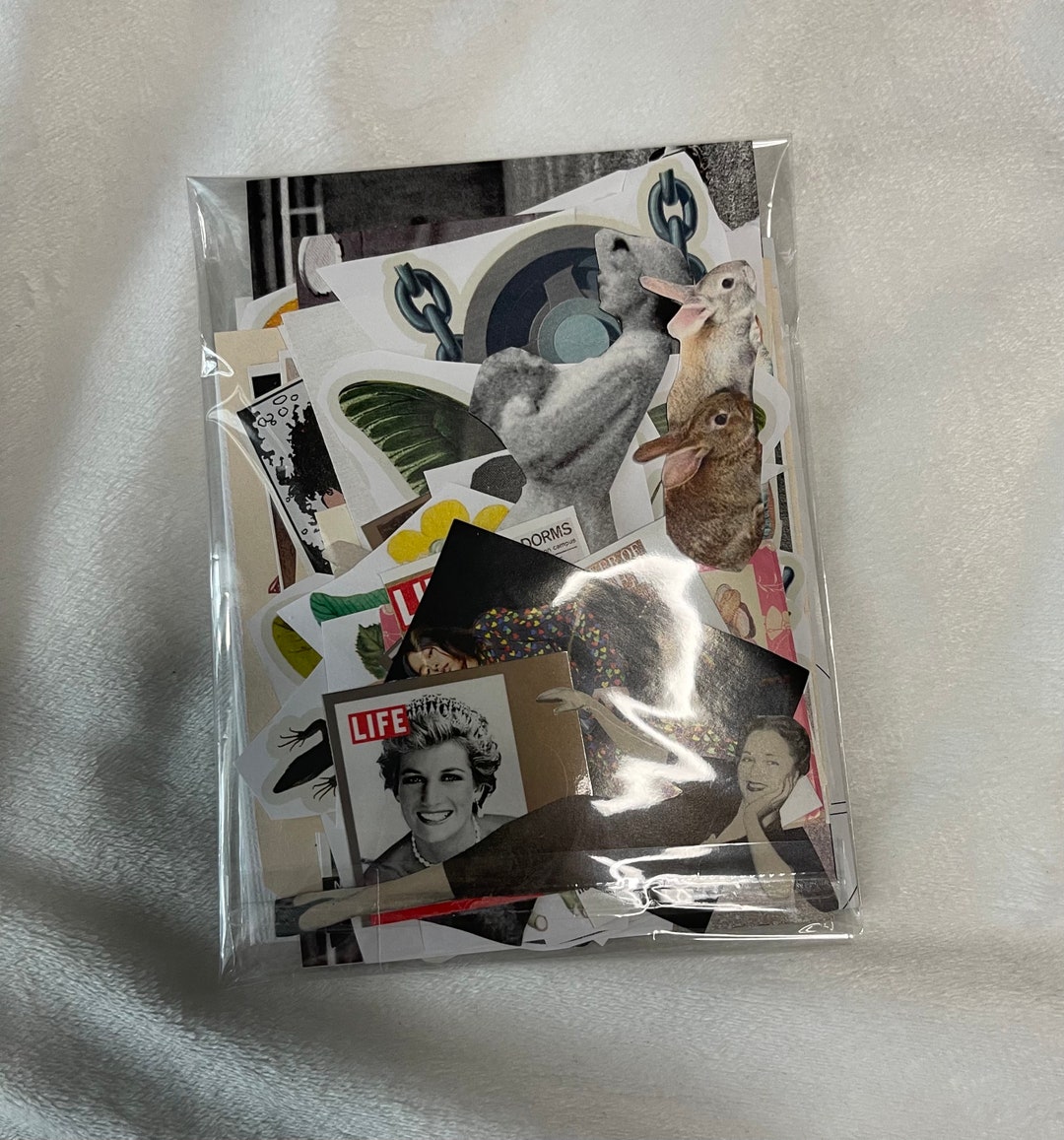 Collage Pack: Mini 50 Piece Random - Etsy