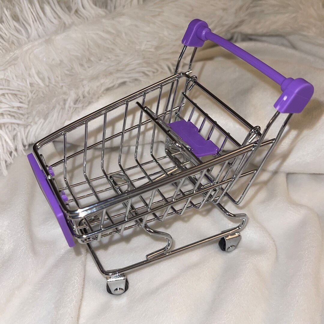 Trinkets: Mini Shopping Cart - Etsy