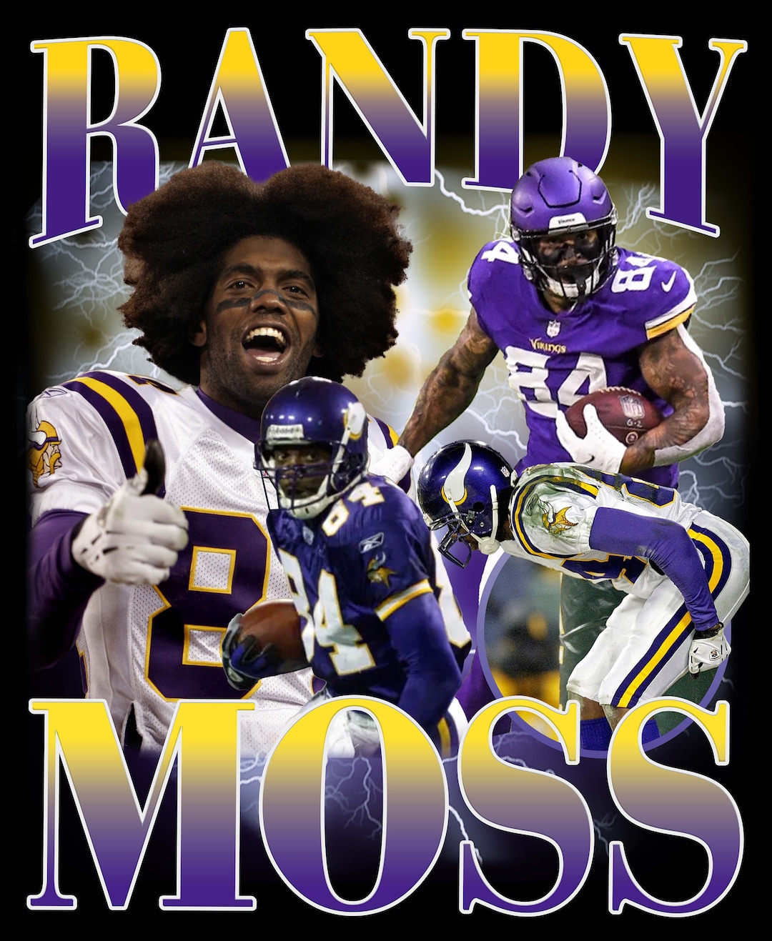 RANDY MOSS T Shirt Design PNG Instant Download - Etsy