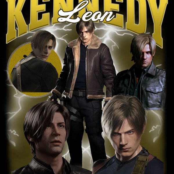 Leon Kennedy Shirt - Etsy