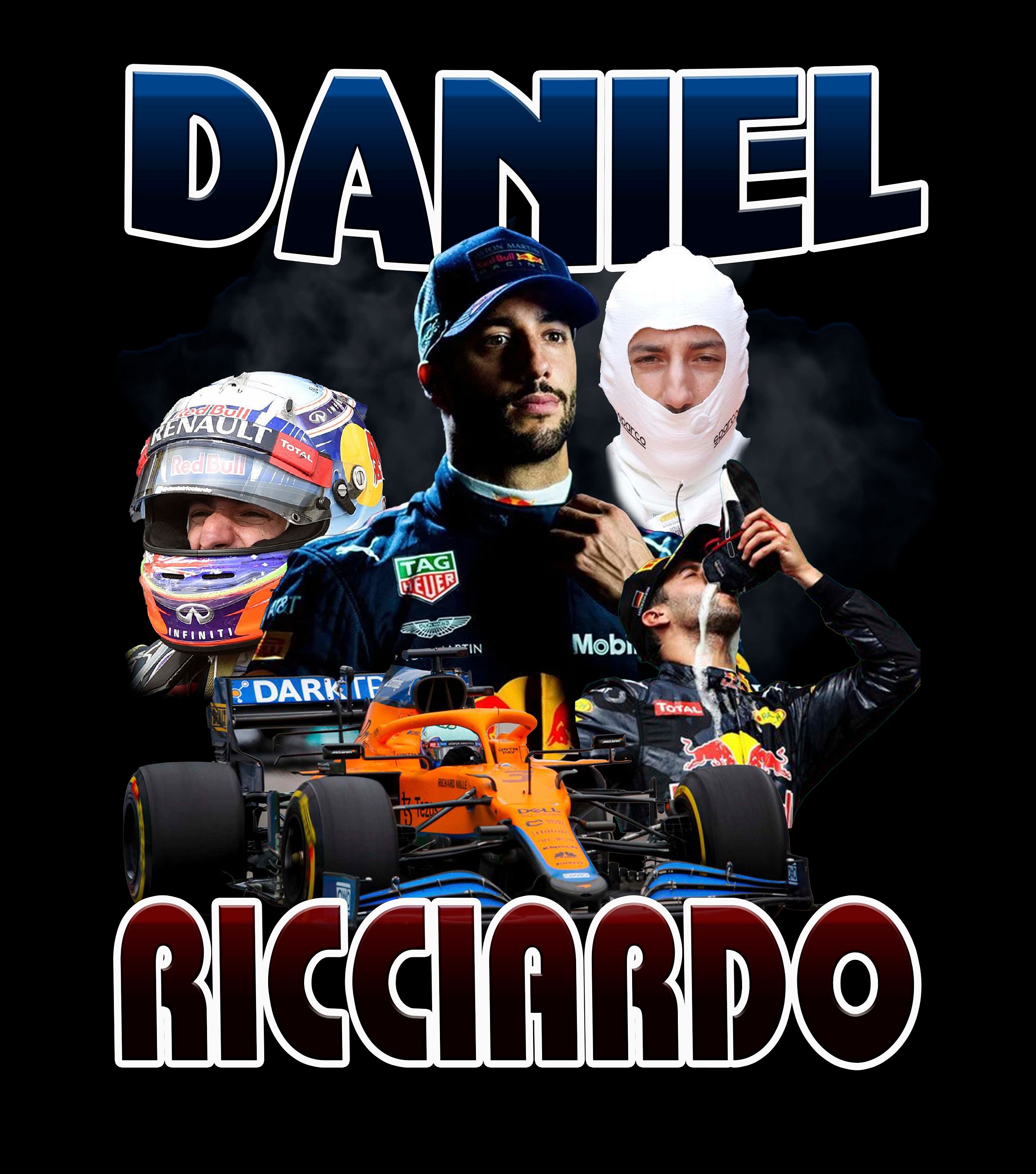 Daniel Ricciardo T Shirt Design PNG Instant Download - Etsy