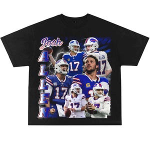 Josh Allen T Shirt Design PNG Instant Download - Etsy
