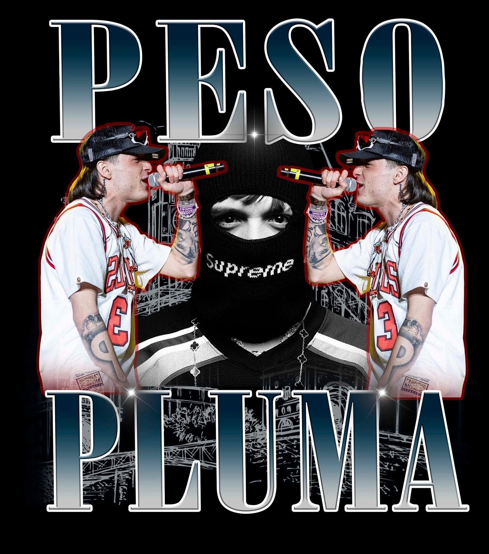 Peso Pluma Png , Ready to Print, Printable Design, Hiphop Artist, 90s ...