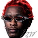 YOUNG THUG PNG | Rap Tee Concert Merch Kanye Thugger Slime Season ...