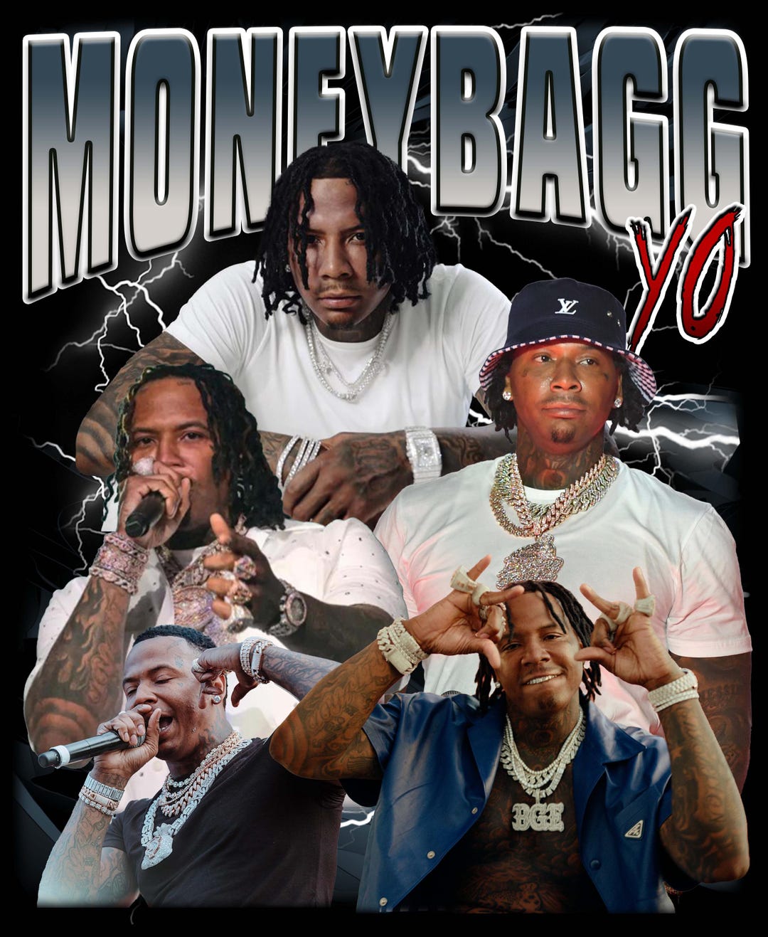 Moneybagg Yo T Shirt Design PNG Instant Download - Etsy