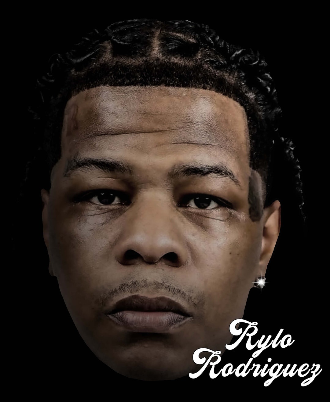 Rylo Rodriguez PNG T-shirtrap Tee Jumbo Graphic Print Savage - Etsy