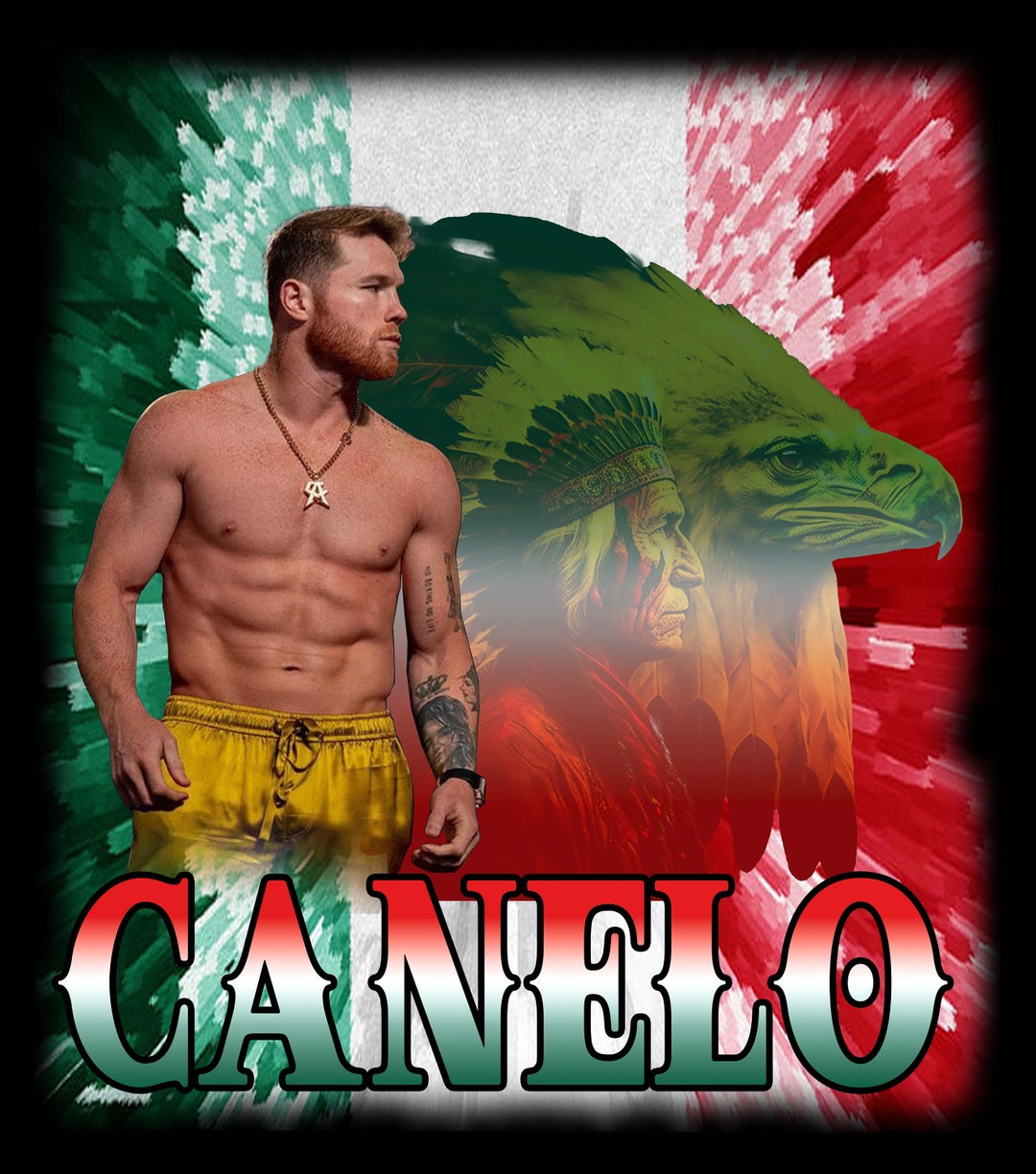 Canelo Alvarez Saul PNG Digital Print Transfer - Etsy Australia