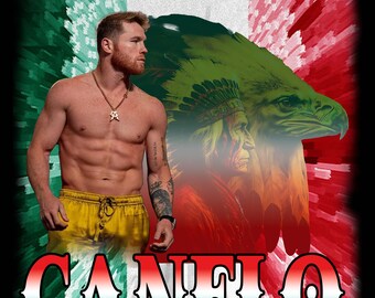 Canelo Alvarez, Mexican Flag Canelo Alvarez Mexicano, PNG Instant ...