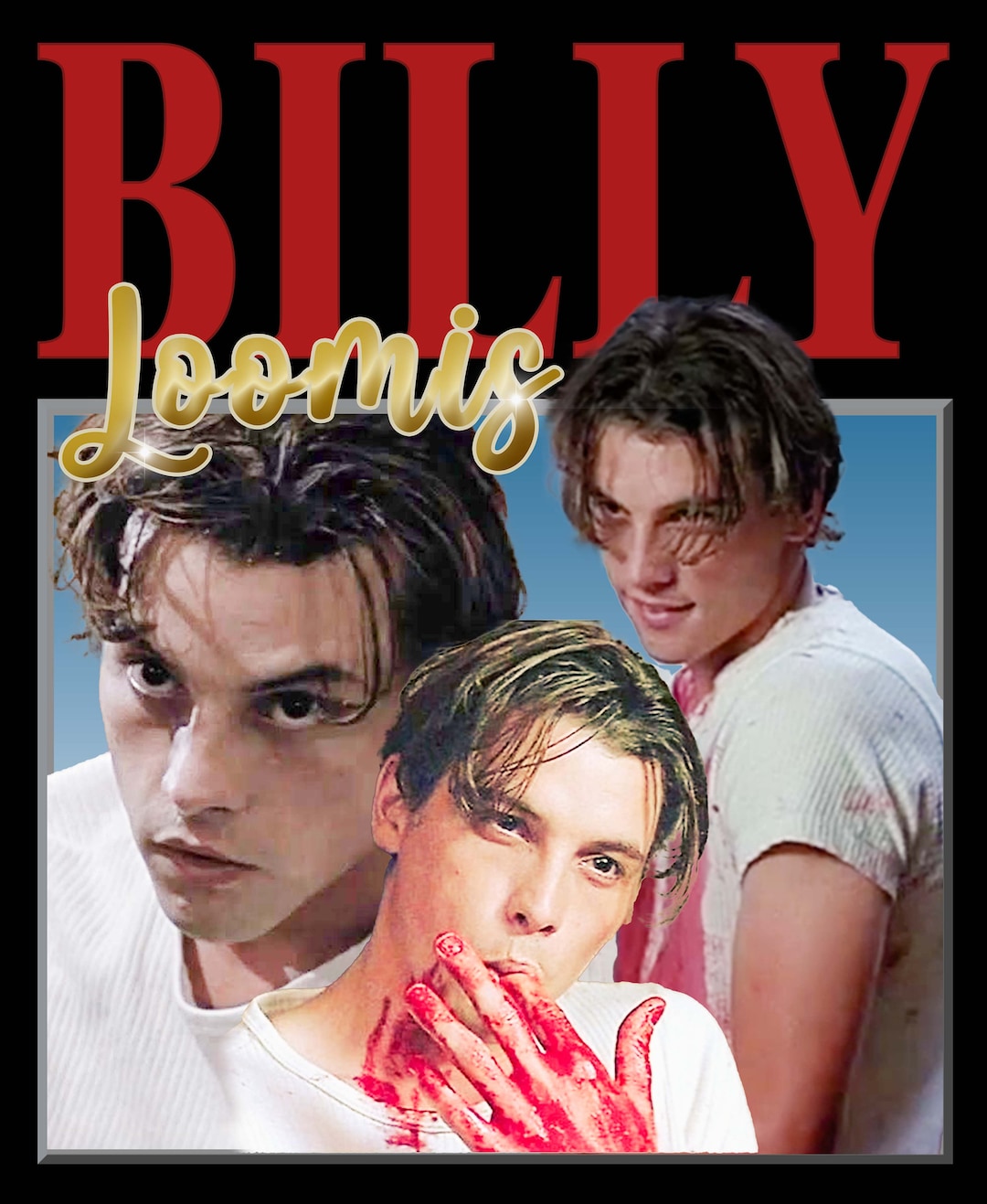 Retro Scream Billy Loomis PNG Shirt, Let's Watch Scary Movie Shirt ...