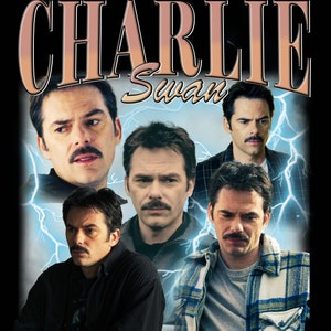 Charlie Swan T Shirt Design PNG Instant Download - Etsy UK