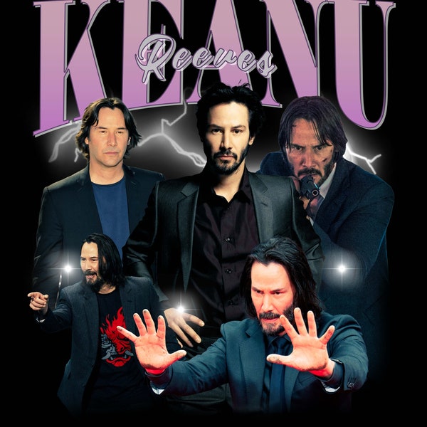 Keanu Reeves Svg - Etsy