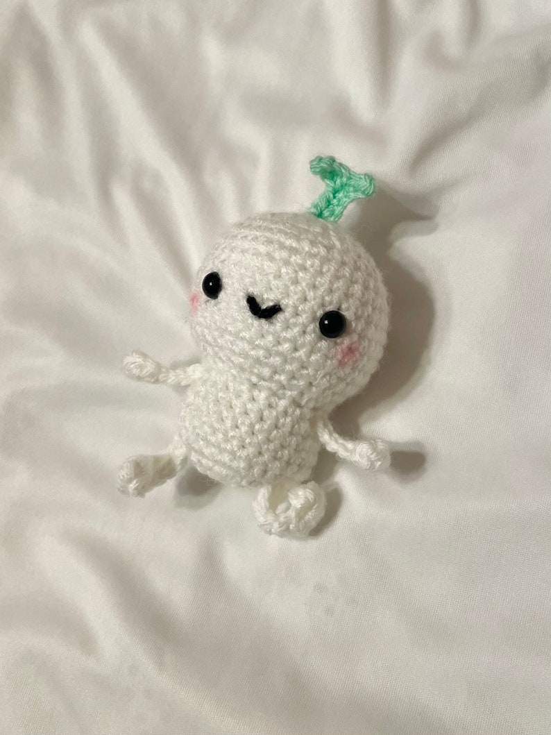 Crochet Baby Sprout | Cute, Tiny, Sprout Plant - Etsy