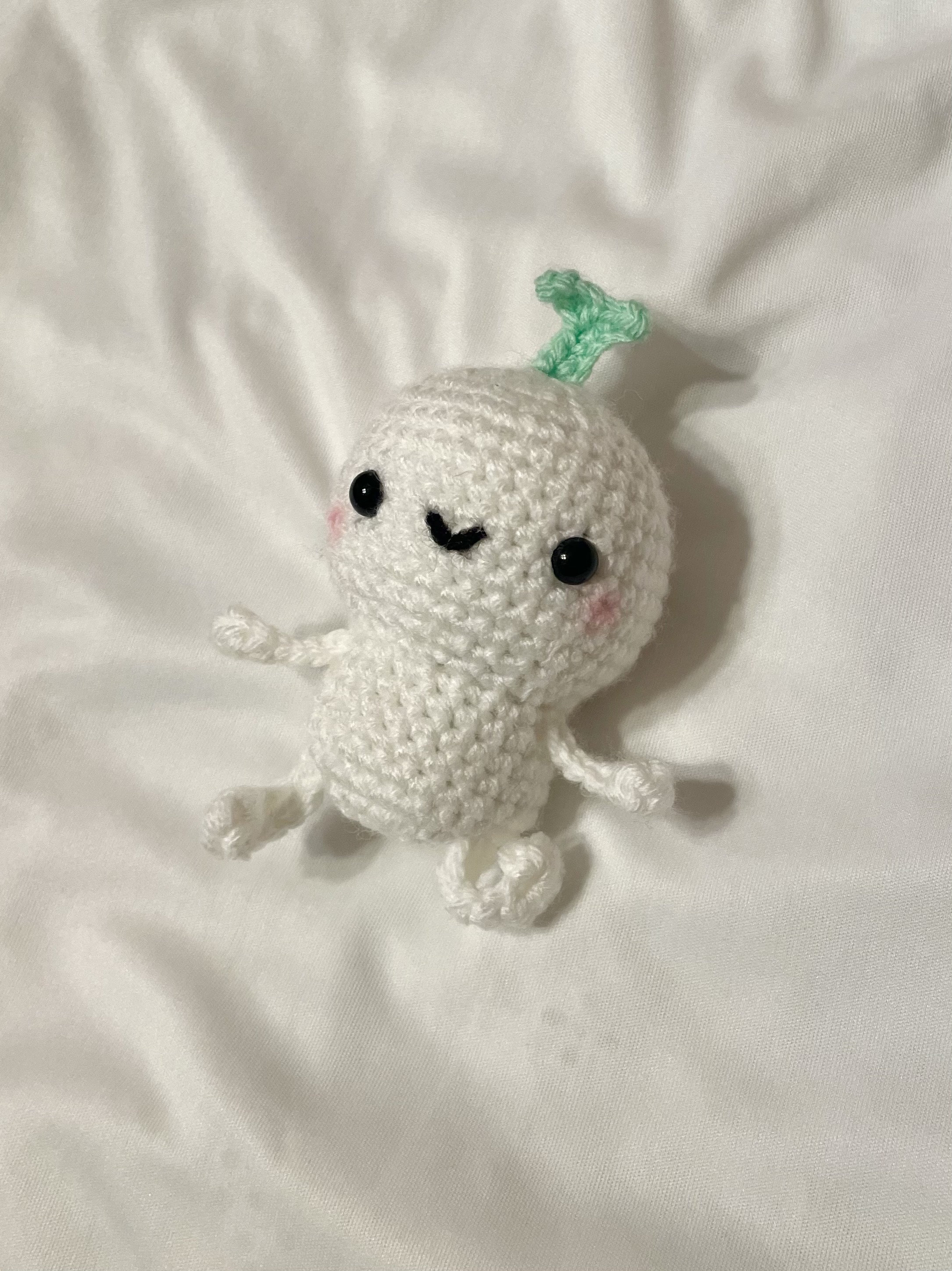 Crochet Baby Sprout | Cute, Tiny, Sprout Plant - Etsy