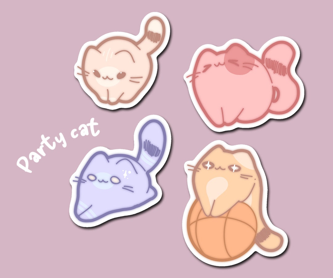 Cute Animal Stickers - Etsy