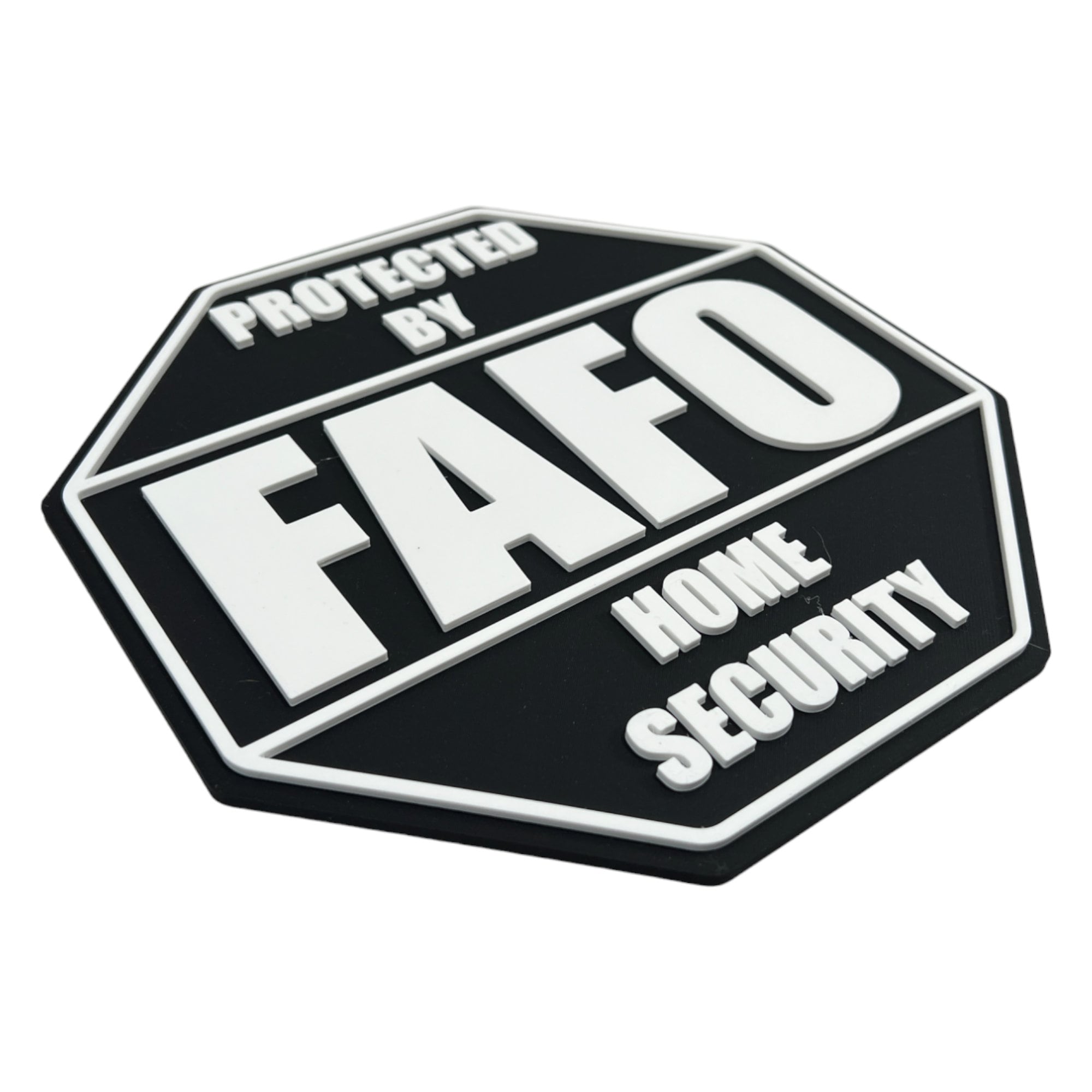 Protected by FAFO Home Security Warning Sign Deter With Humor HOA ...