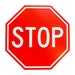 Red Stop Sign: Modern Wall Art for Car Enthusiasts - Etsy