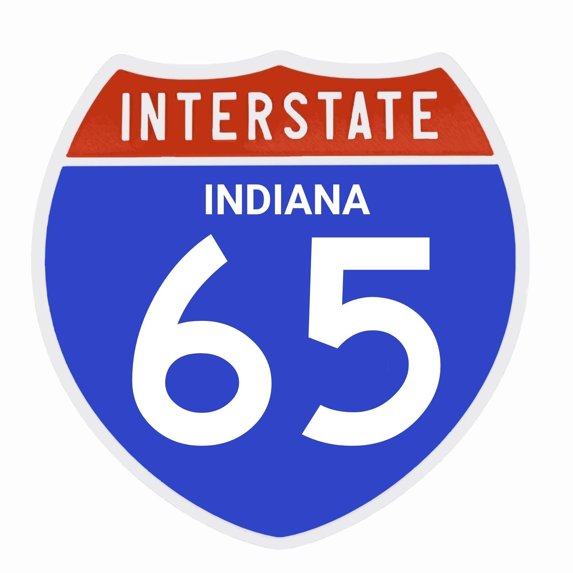 Interstate 65- Road Sign Replica - Etsy