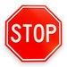 Red Stop Sign: Modern Wall Art for Car Enthusiasts - Etsy