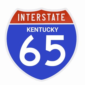 Interstate 65- Road Sign Replica - Etsy