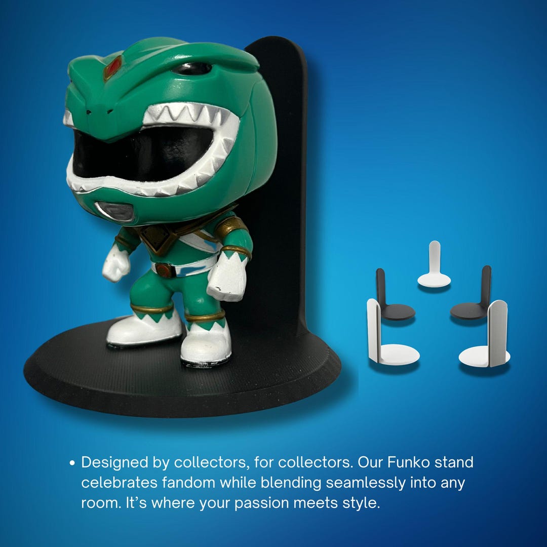 Funko Pop Stand | 4.41" X 4" Premium Plastic Display Base | Compatible ...