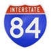 Interstate 84 - Road Sign Replica - Etsy