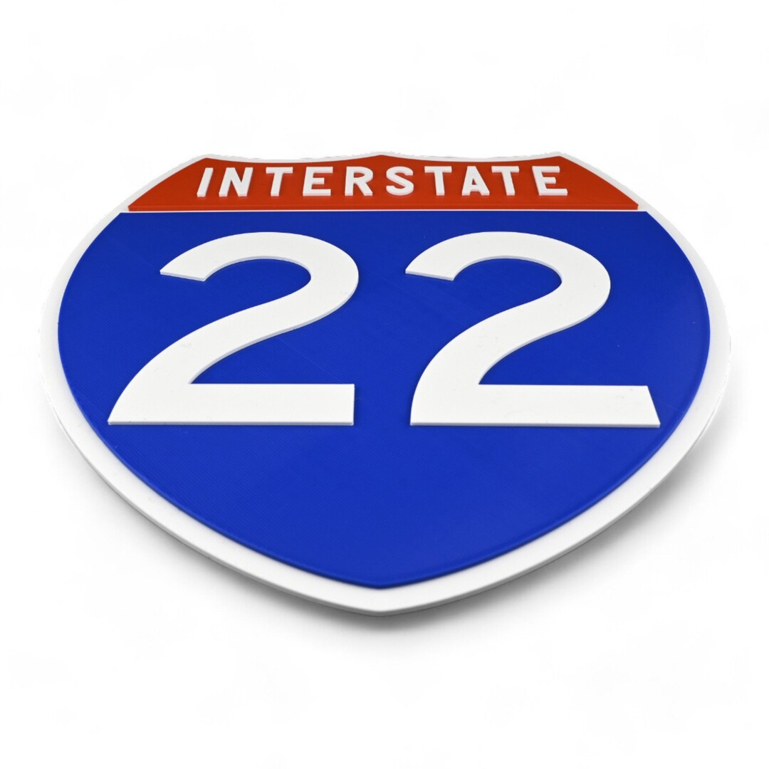 Interstate 22 - Road Sign Replica - Etsy