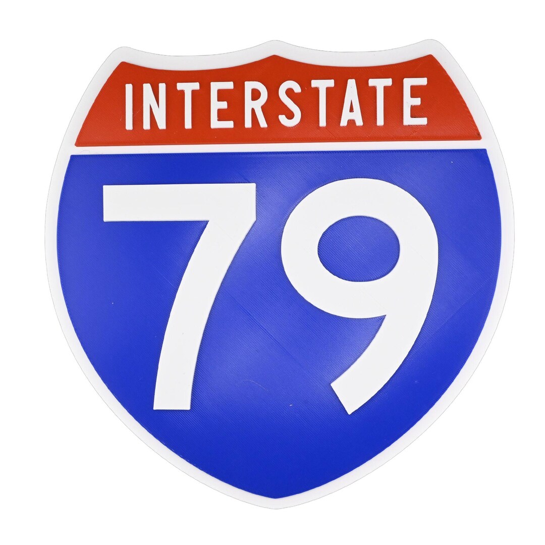 Interstate 79 - Road Sign Replica - Etsy