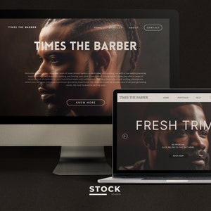 Barber Shop Stock Photo Bundle Barber Shop Social Media Content for ...
