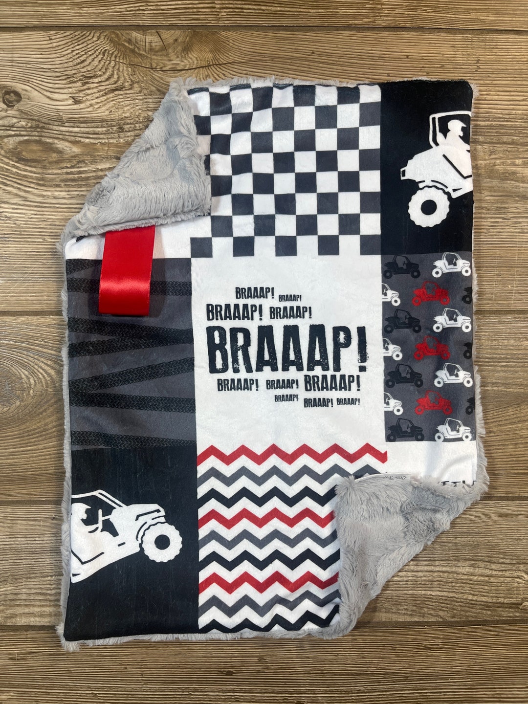 RTS Side by Side Patchwork Minky Lovey - Etsy