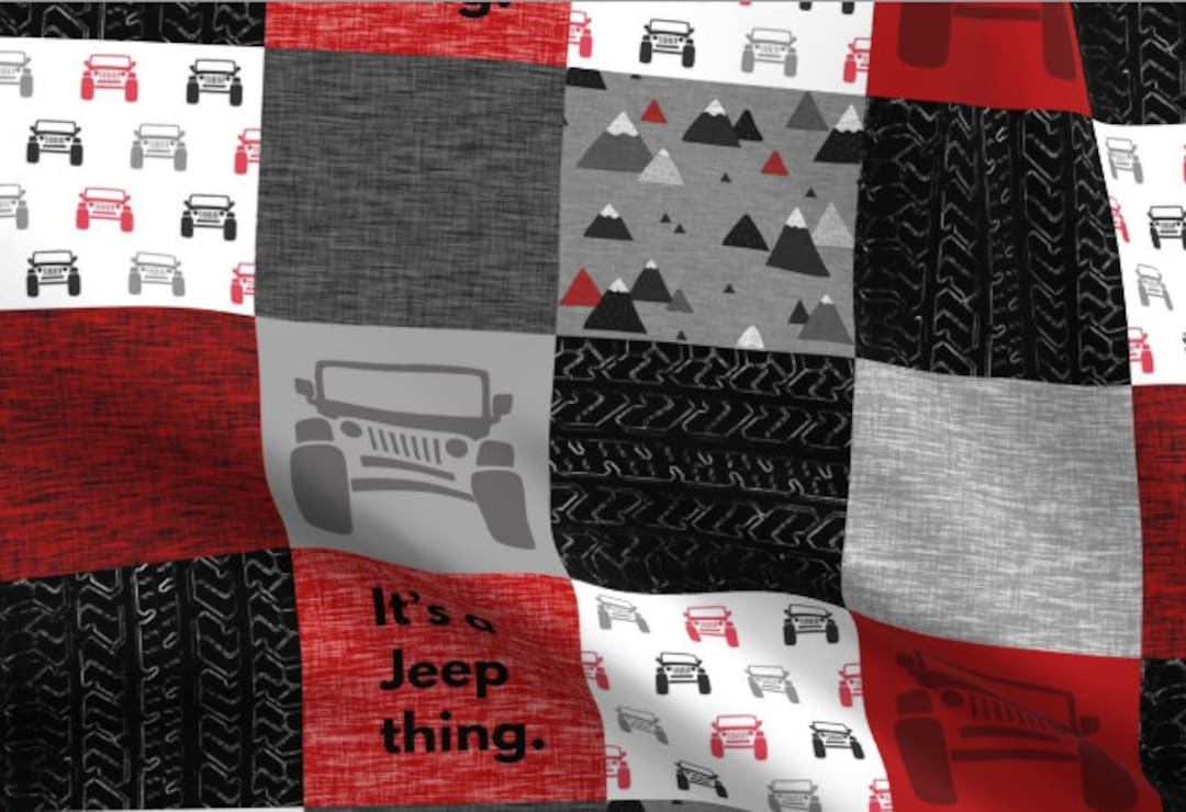 CM ATV Cheater Quilt Minky Blanket - Etsy