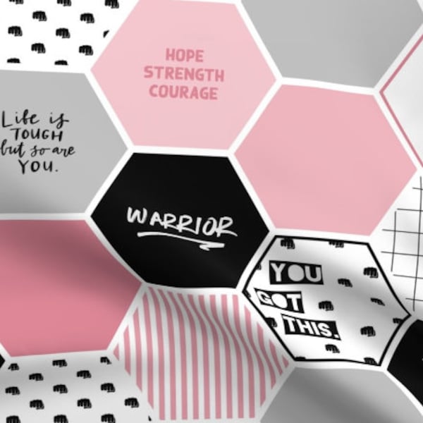 Breast Cancer Quilt - Etsy