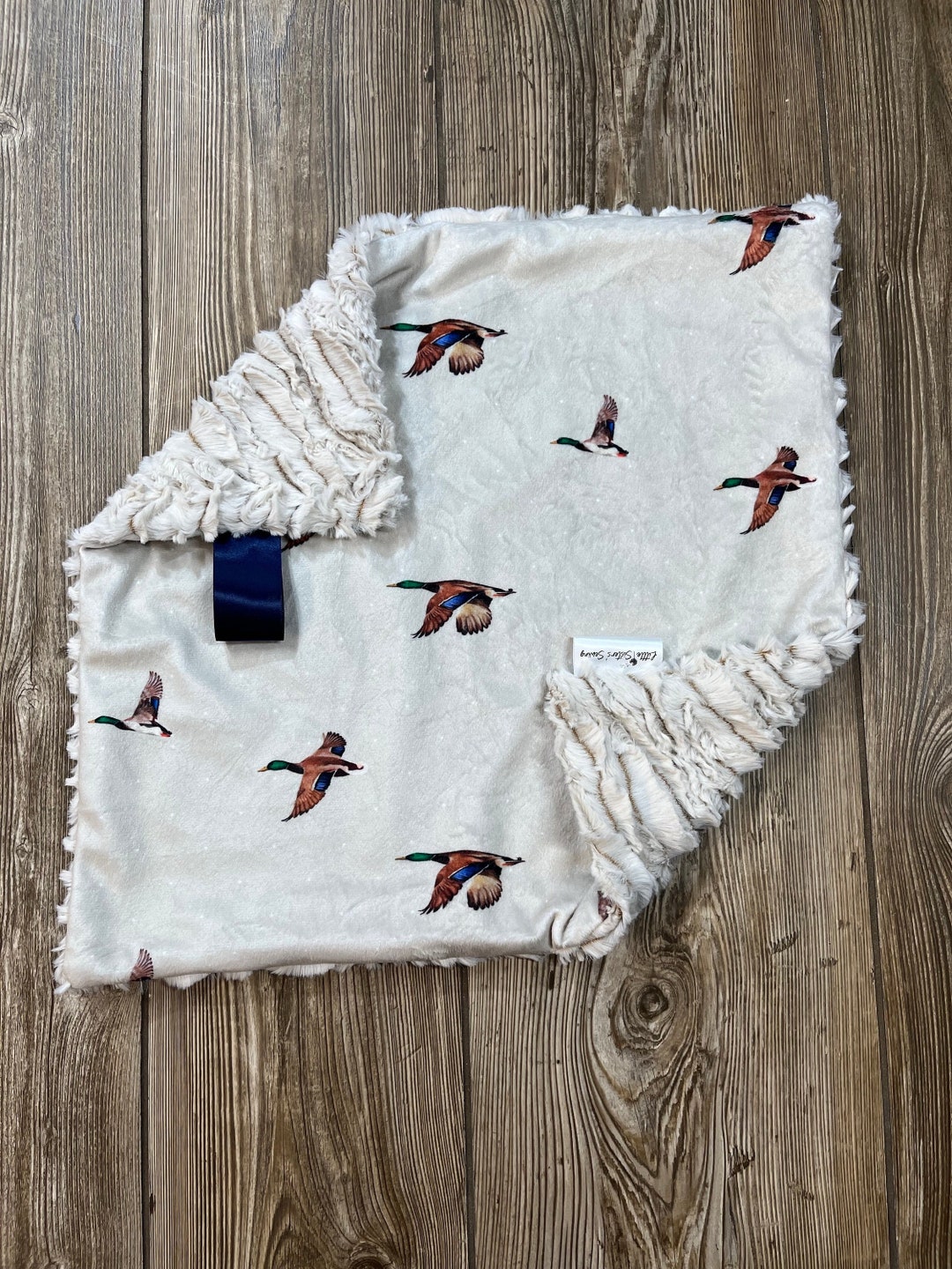 RTS Mallard Duck Square Lovey, Minky Lovey, Faux Fur Lovey, Boy Lovey ...