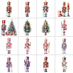 Nutcracker Bundle Watercolor Nutcracker Christmas Watercolor Nutcracker ...