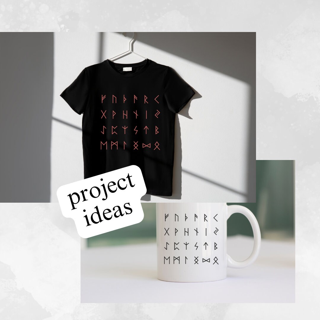 Viking Runes and Symbols SVG Digital Download / Runes Bundle SVG ...