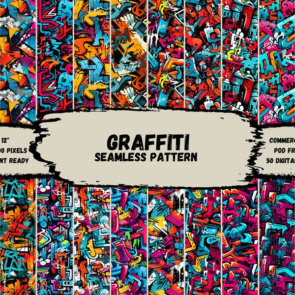 Graffiti Font Printable - Etsy