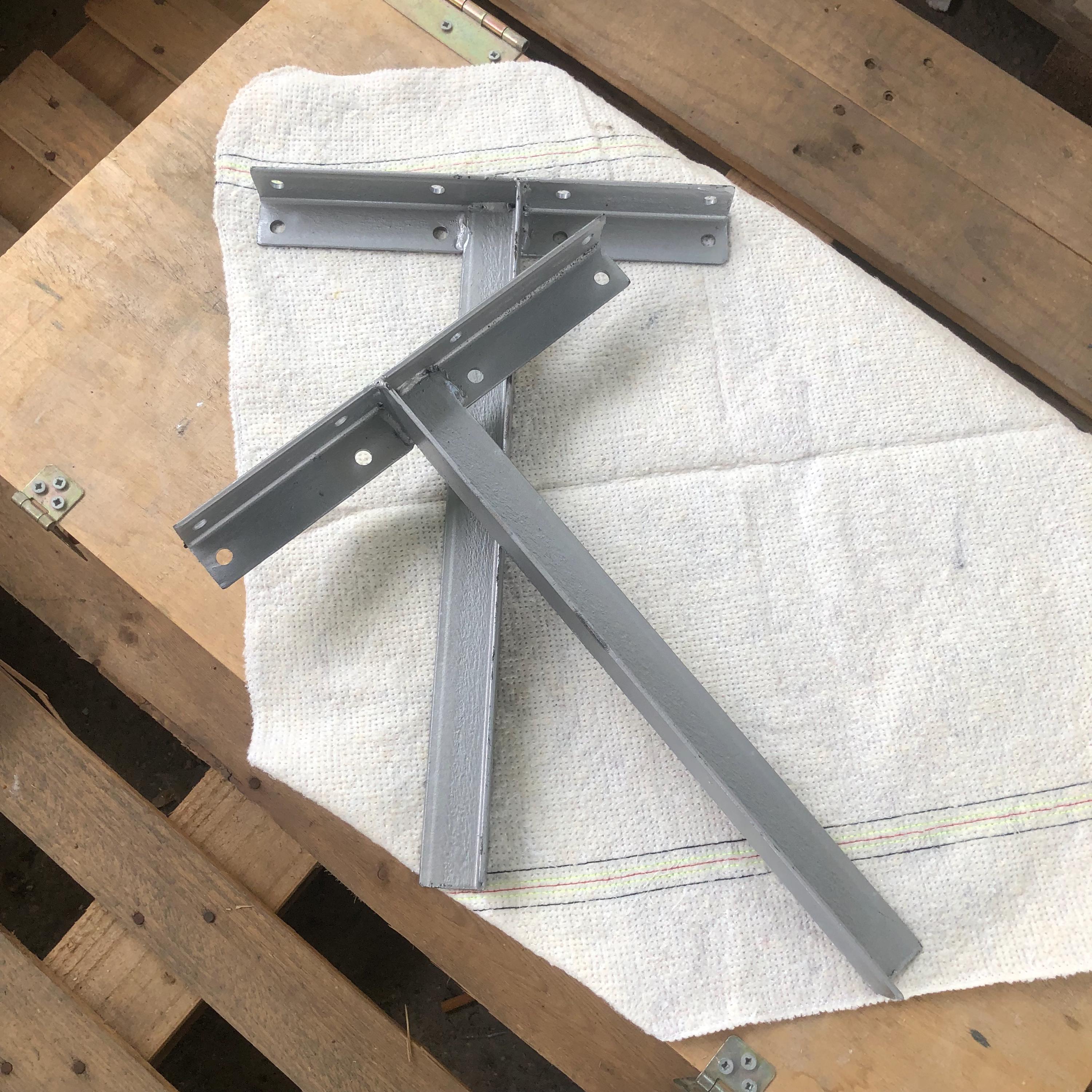 Steel Wall Mount Brackets for Sinks - Heavy Duty Support for Marble ...