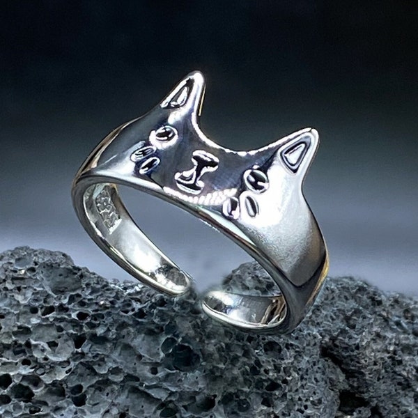 Cat Ring - Etsy