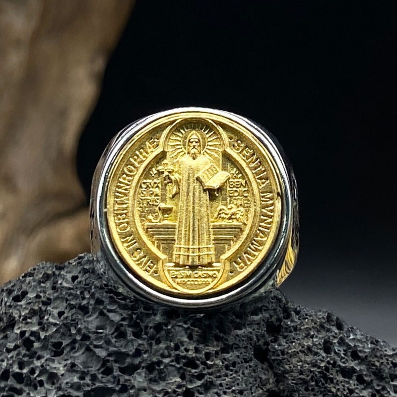Saint Benedict Ring - Etsy