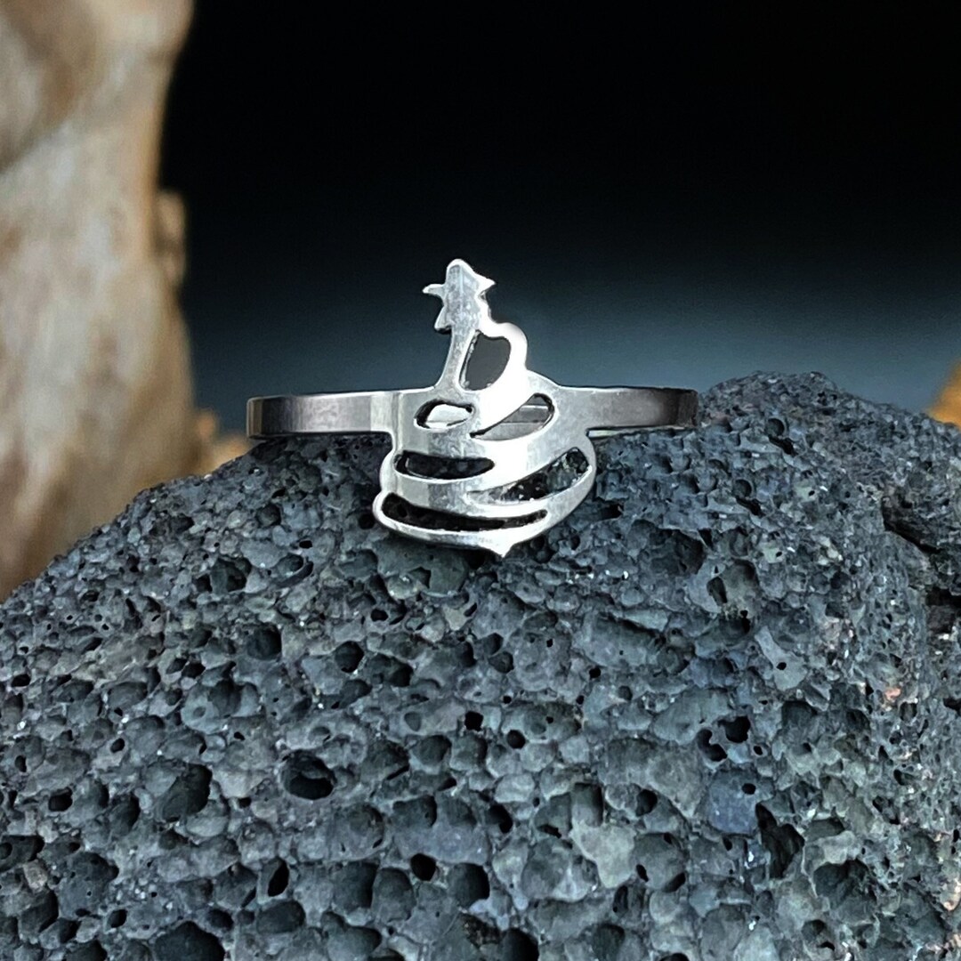 Minimalist Silver Christmas Tree Ring,xmas Gifts Christmas Tree Band ...