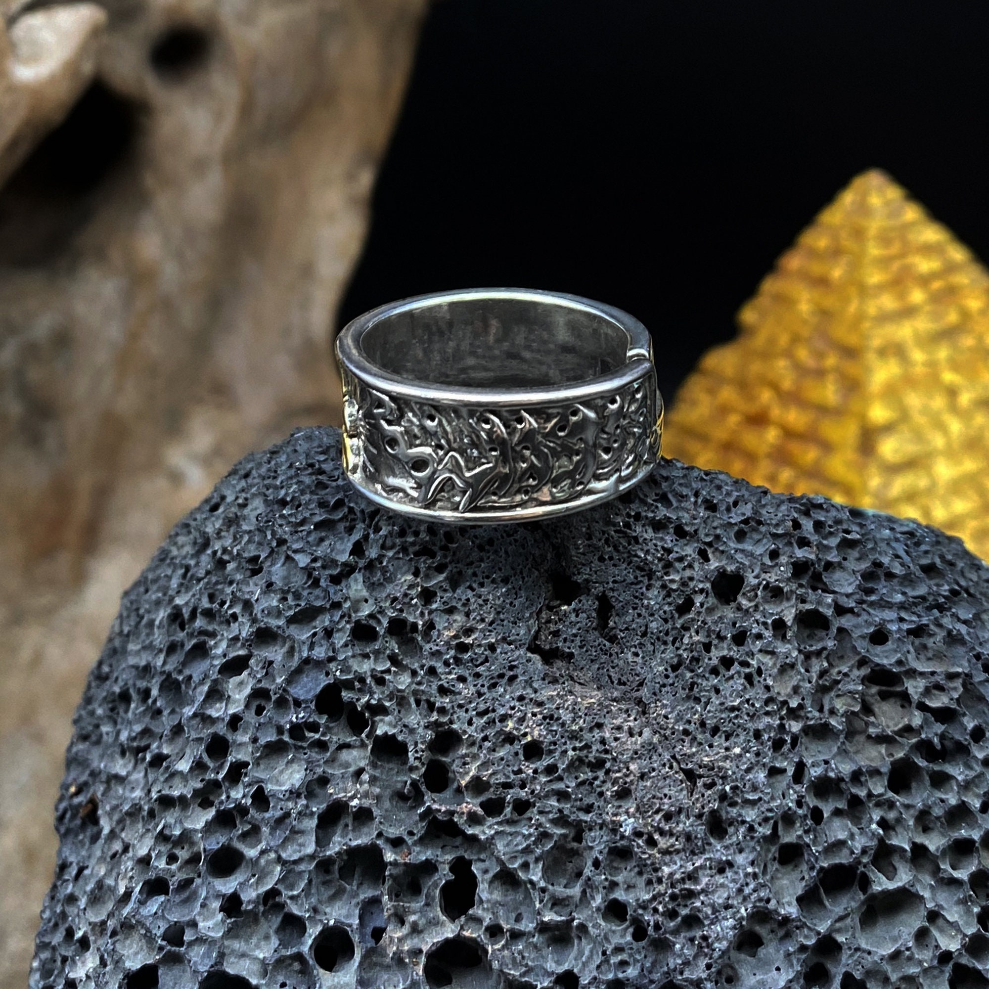 925 Sterling Silver Anime One Piece Luffy Cosplay Ring - Etsy