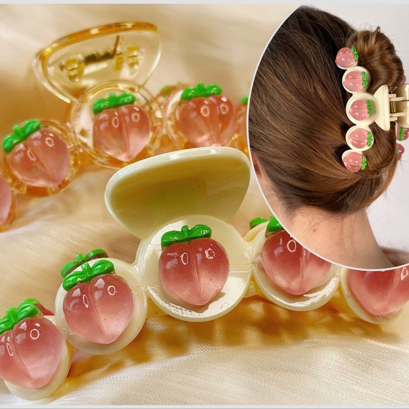 Fruit Hair Clips - Etsy