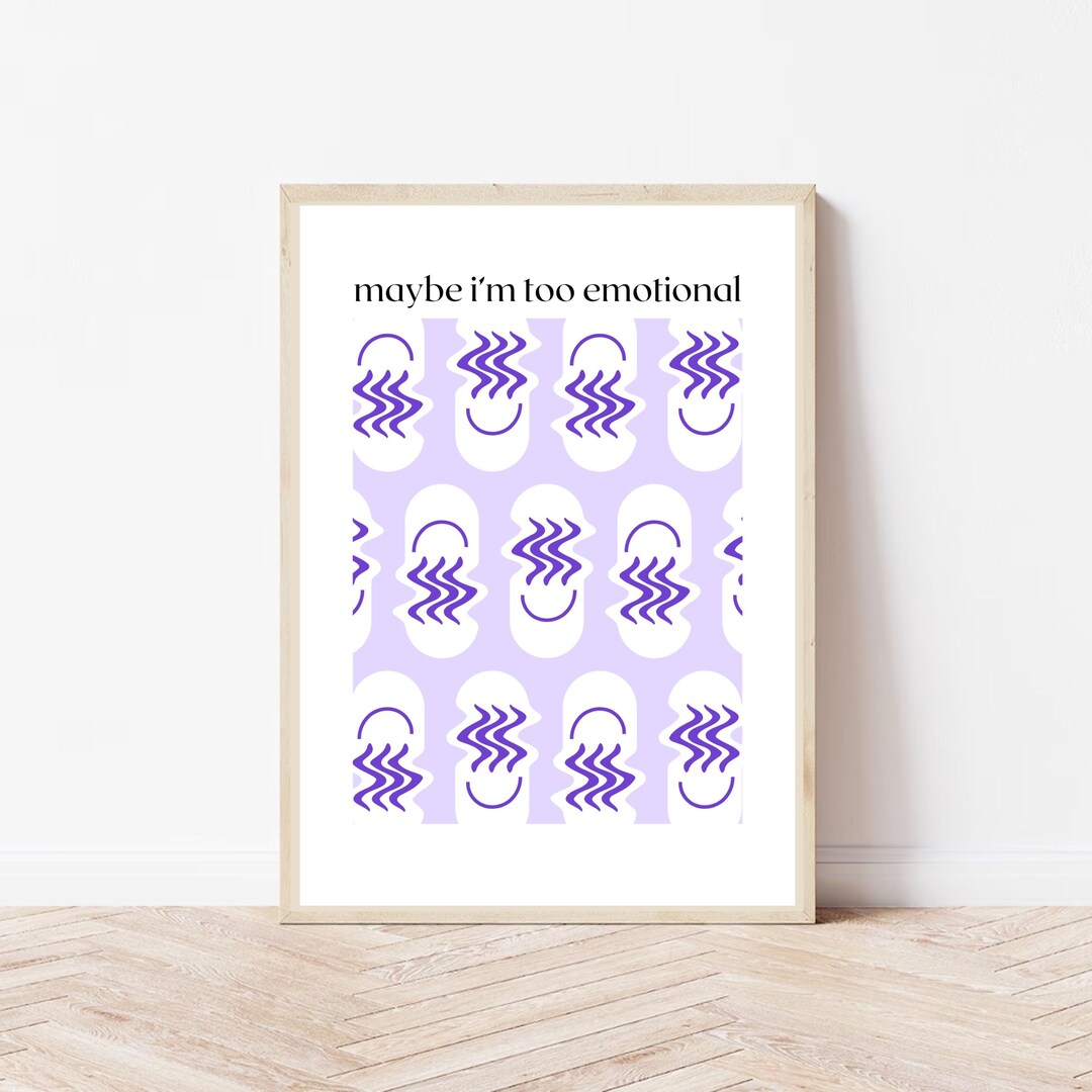 Olivia Rodrigo Inspired Good 4 U, Good 4 U Lyrics Print, Maybe I'm Too ...
