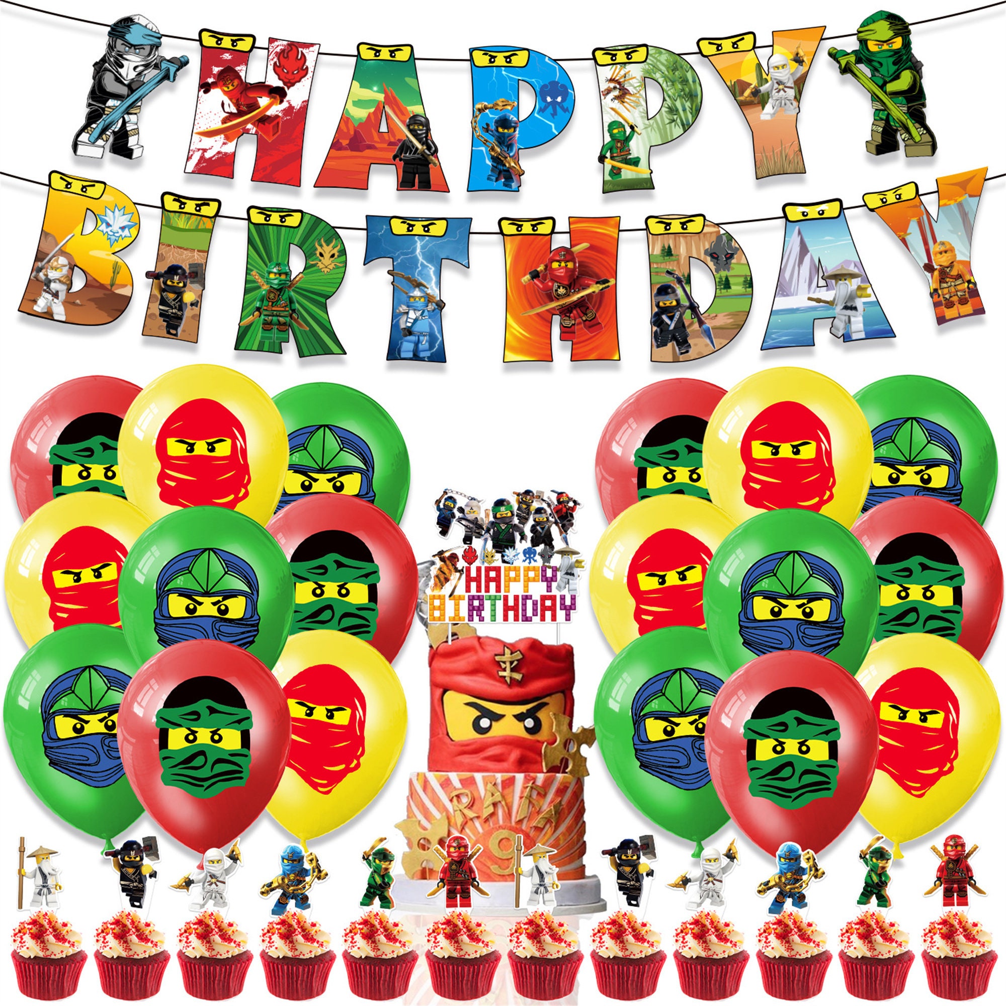 Ninjago Party Decorations
