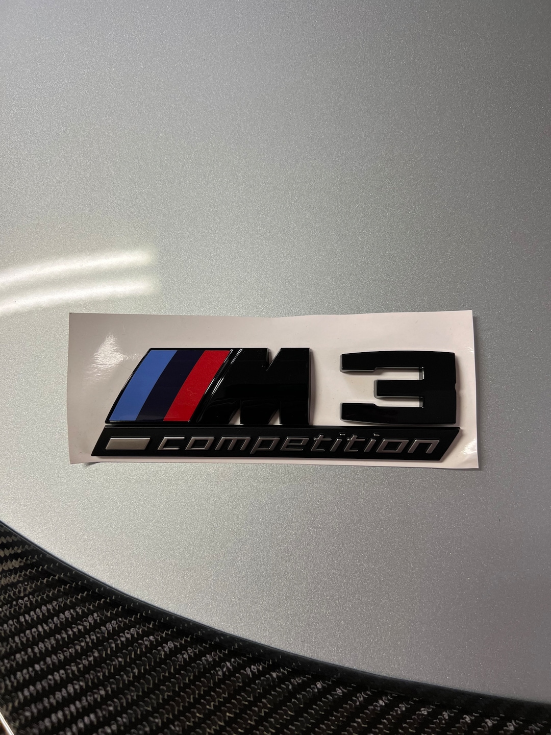 BMW M3 Competition Black Emblem - USA Seller - Etsy