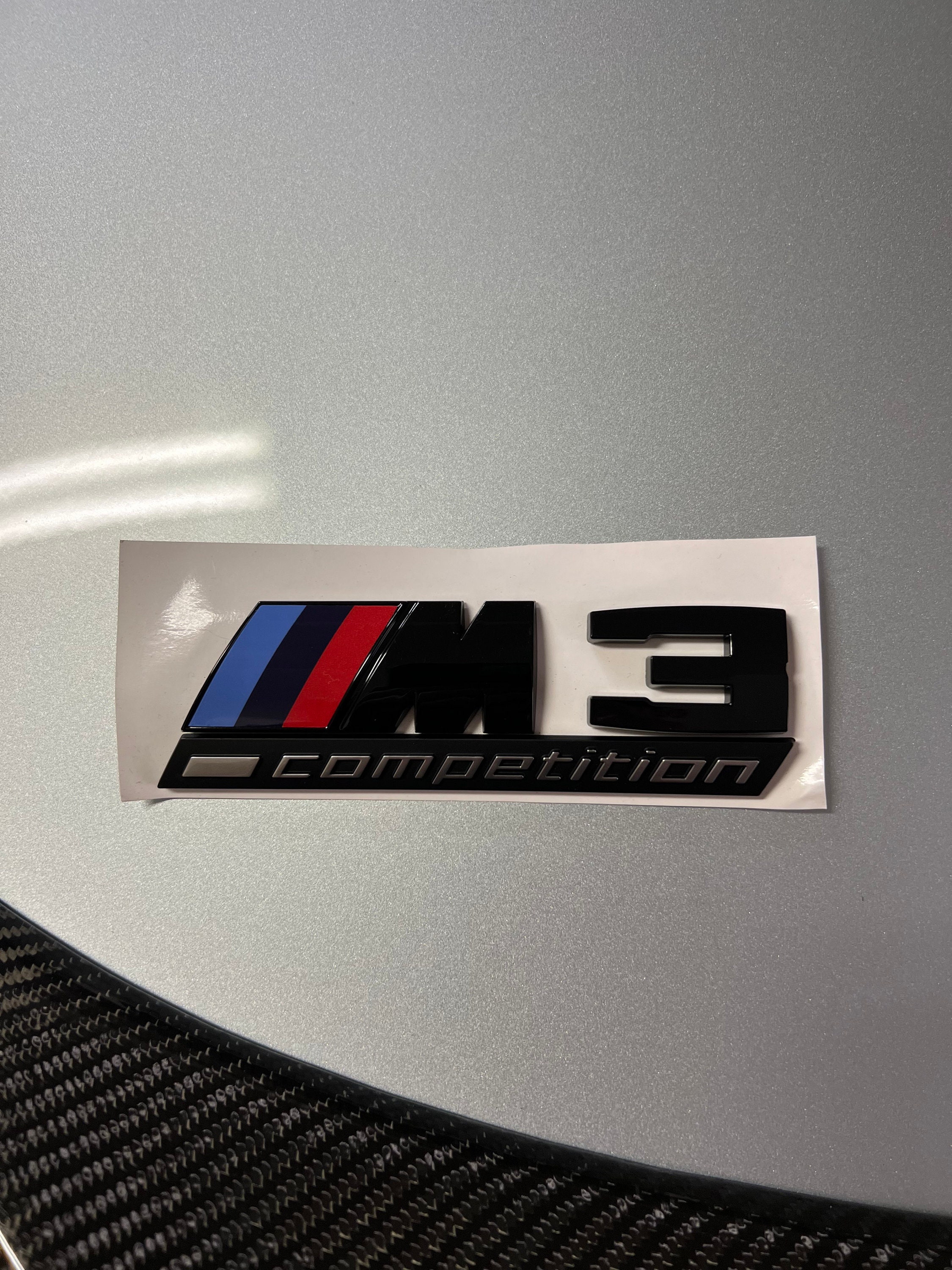 BMW M3 Competition Black Emblem - USA Seller - Etsy