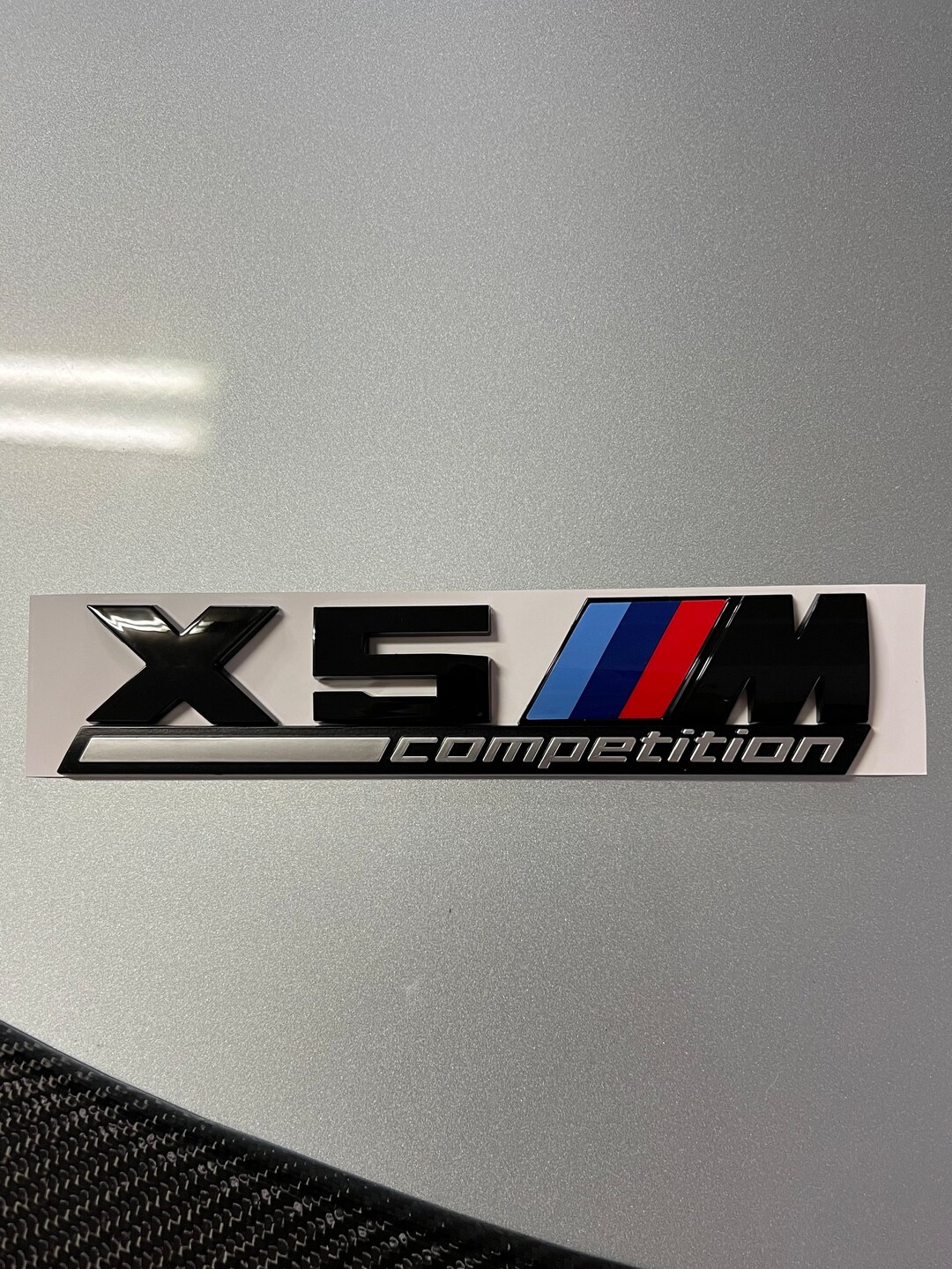 BMW X5M Competition Black Emblem - USA Seller - Etsy